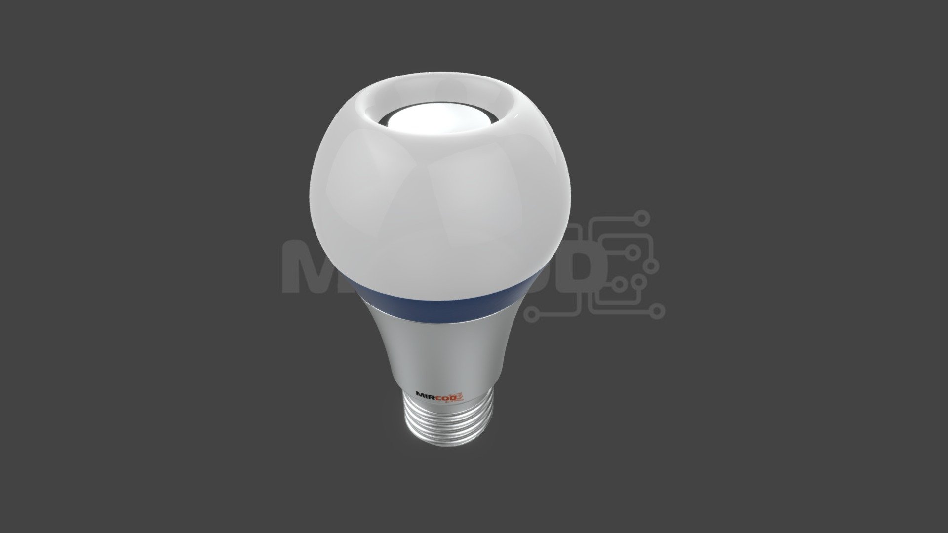 Mircod IoT - E27 / E24 RGBW Bulb - 3D model by Mircod [ea5c881] - Sketchfab