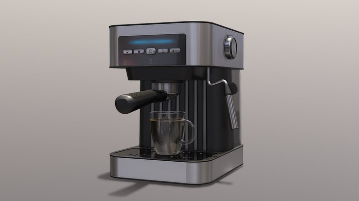 Coffee-machine 3D models - Sketchfab
