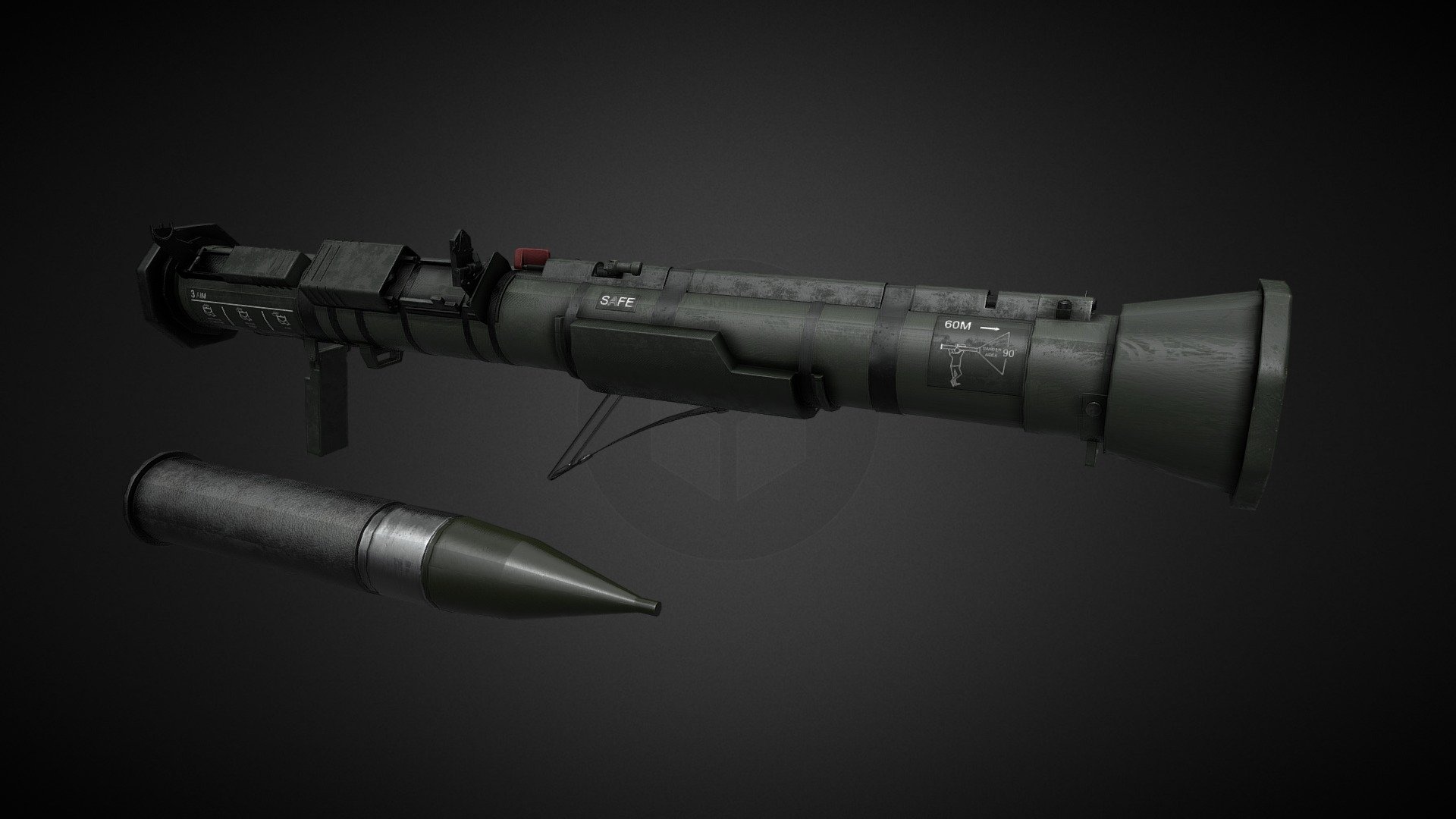 M136 AT4 - 3D model by Drakeling Labs (@drakelinglabs) [ea5e092 ...