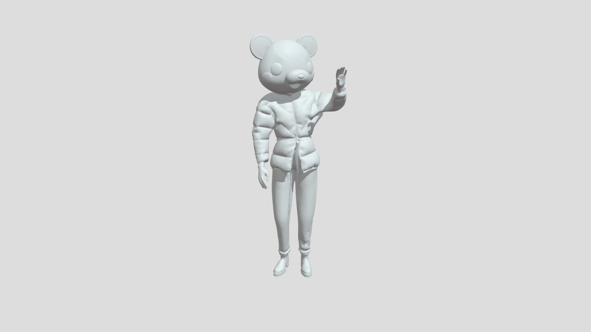 Waving - Download Free 3D model by PebbleStudios [ea5e1e3] - Sketchfab