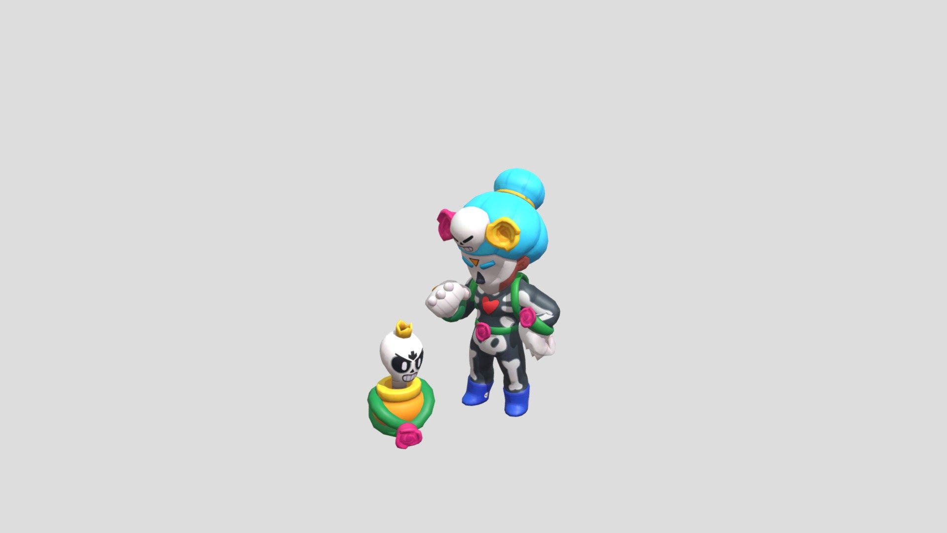 Rosa Brawloween - Download Free 3D model by xxcoobloyxx [ea5f2d6 ...