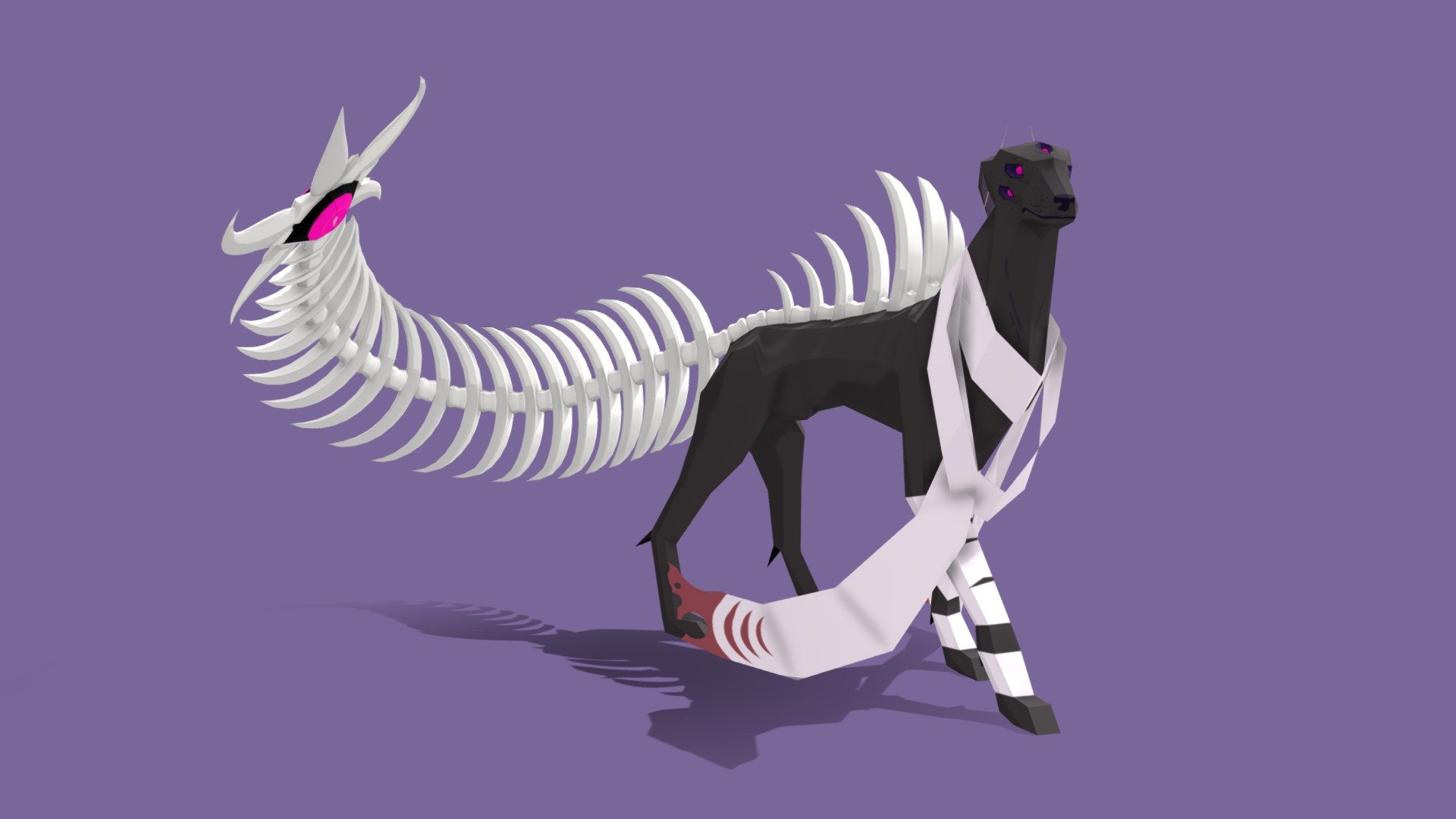 Azarath (Art Fight 2023) - 3D model by Likopinina [ea5f8bd] - Sketchfab