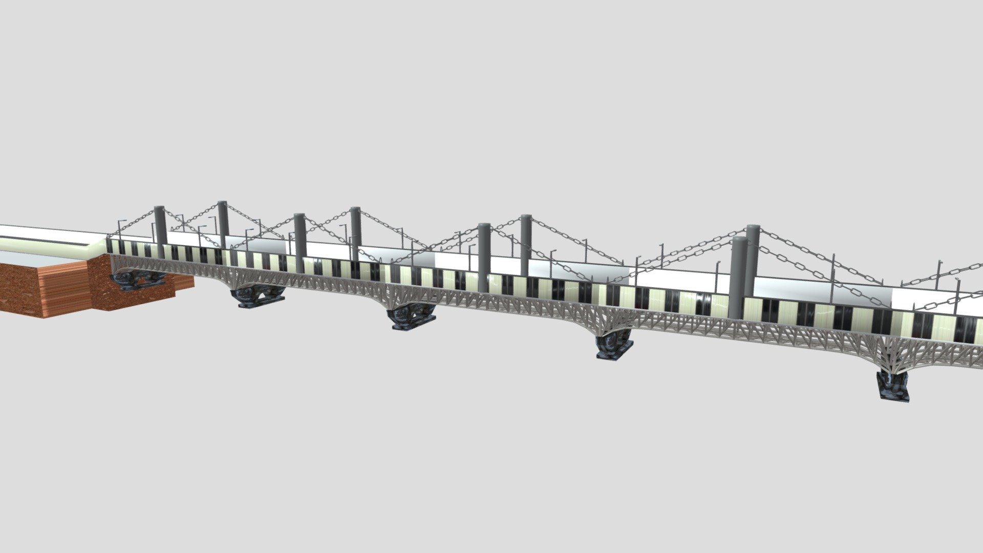 Bridge - Download Free 3D model by ragibrumman [ea604c9] - Sketchfab