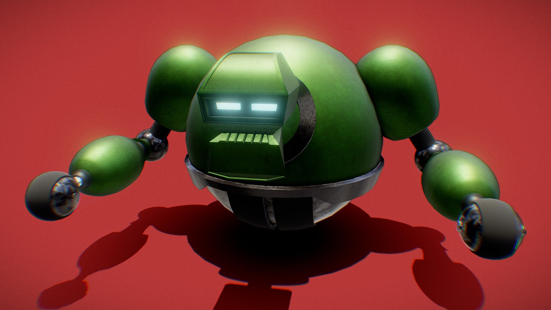 Day 19 - Robot - Download Free 3D model by defnotdan [ea62134] - Sketchfab