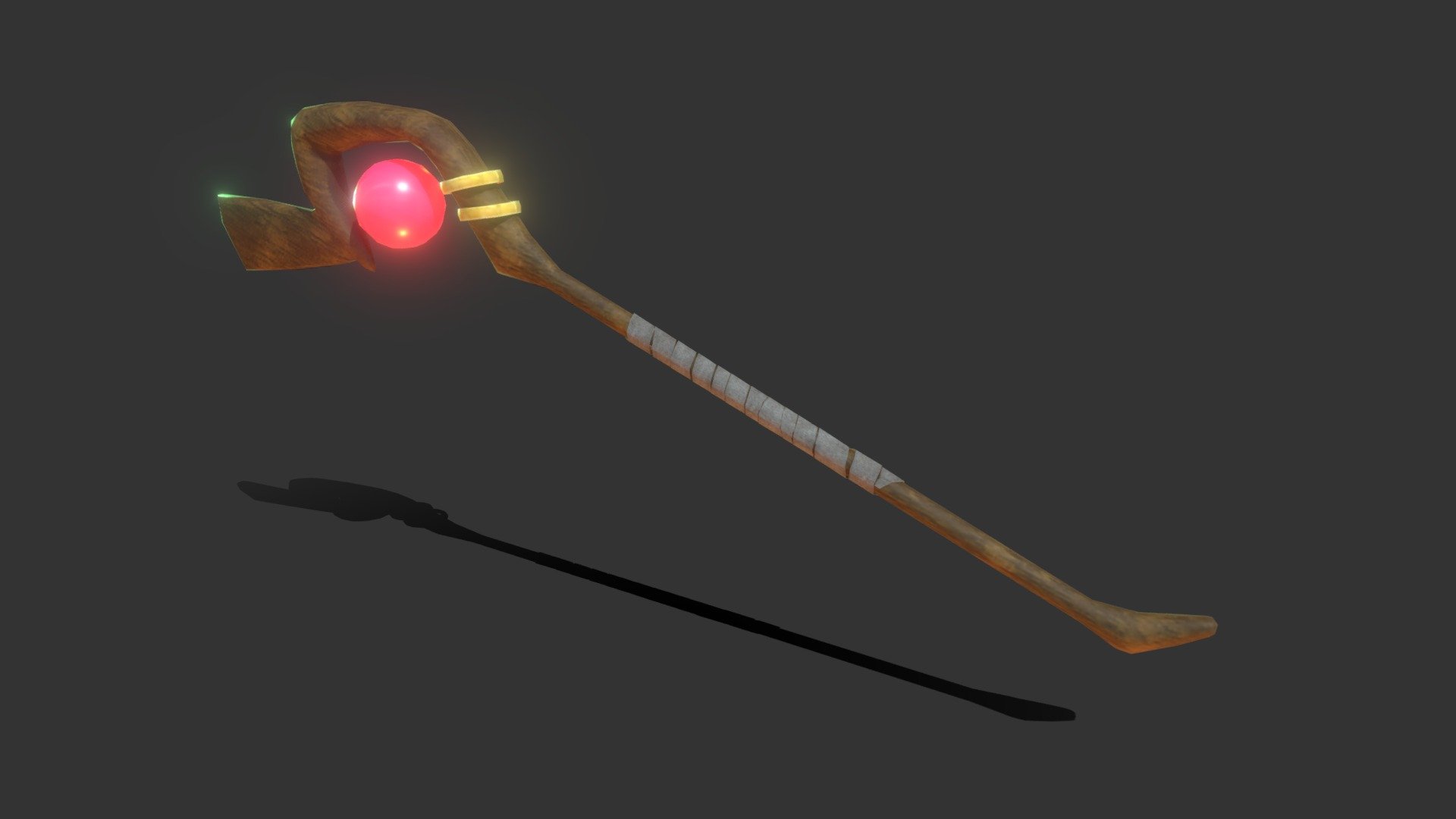 Megumin Magic Rod - Download Free 3D model by Ozen (@rerererereR ...