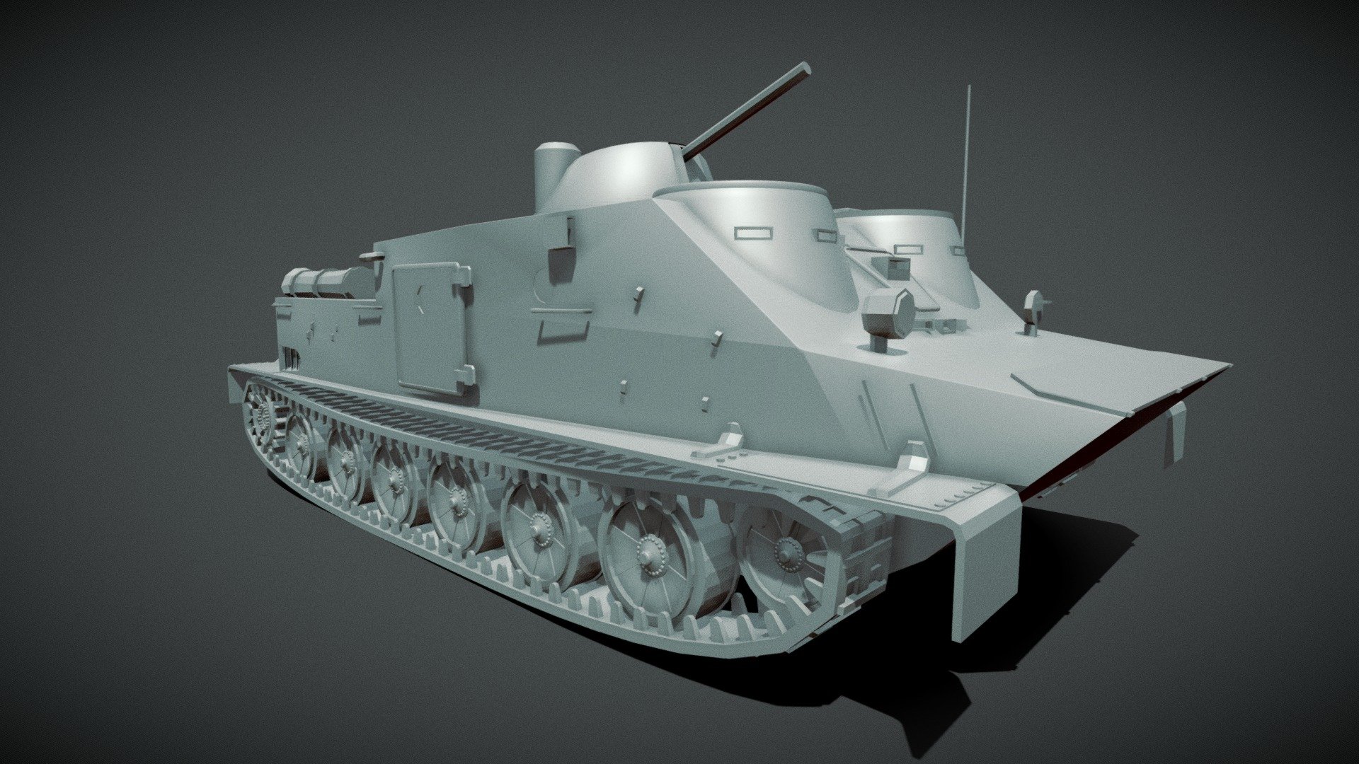OT62 TOPAS Tank - 3D model by d1v1d1 [ea63c18] - Sketchfab