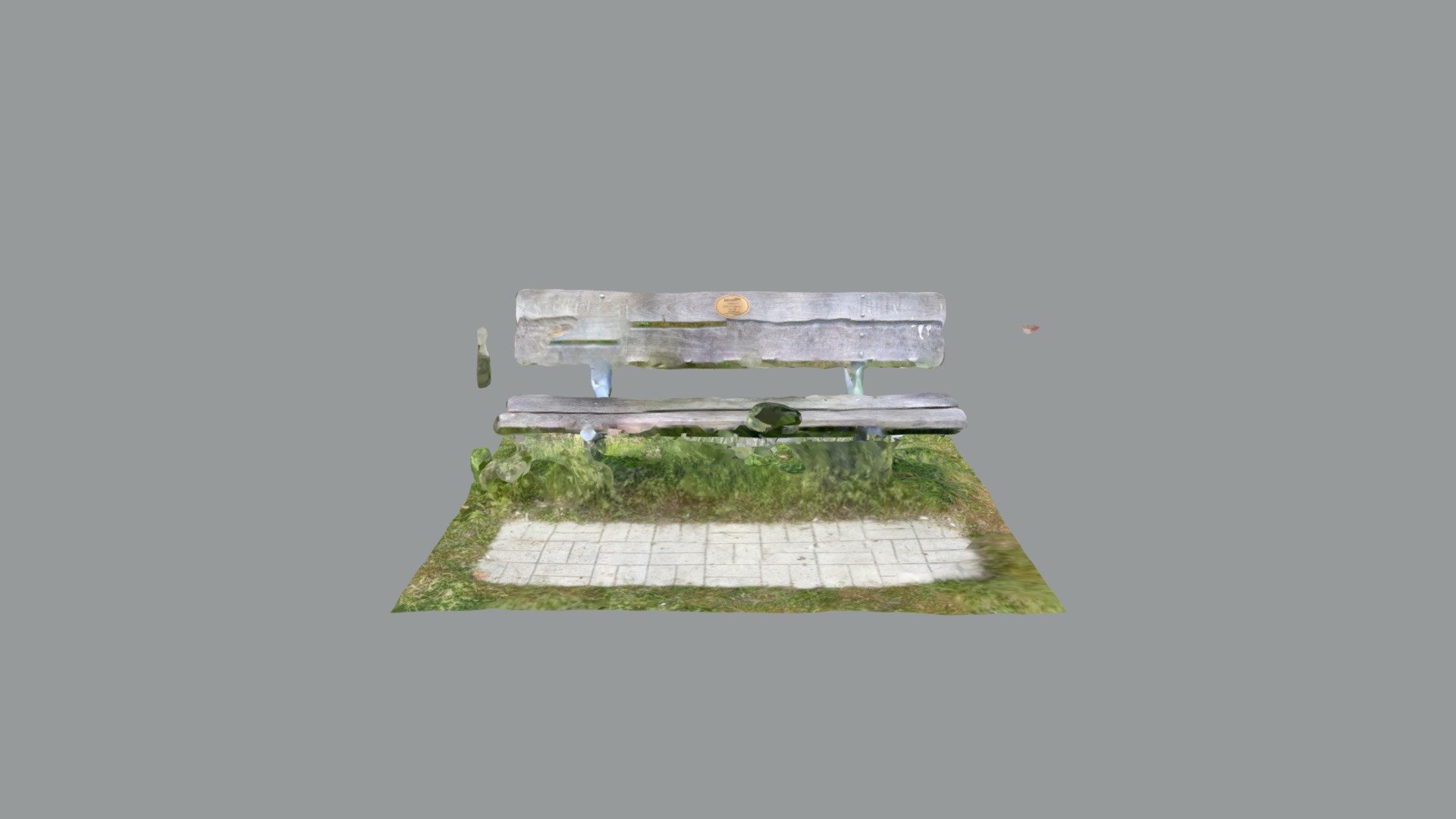 Stillmeadow Park Bench - Download Free 3D model by scottcobbdesign ...