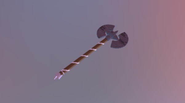Double Axe for minecraft - 3D model by Henry9135 [ea655dc] - Sketchfab