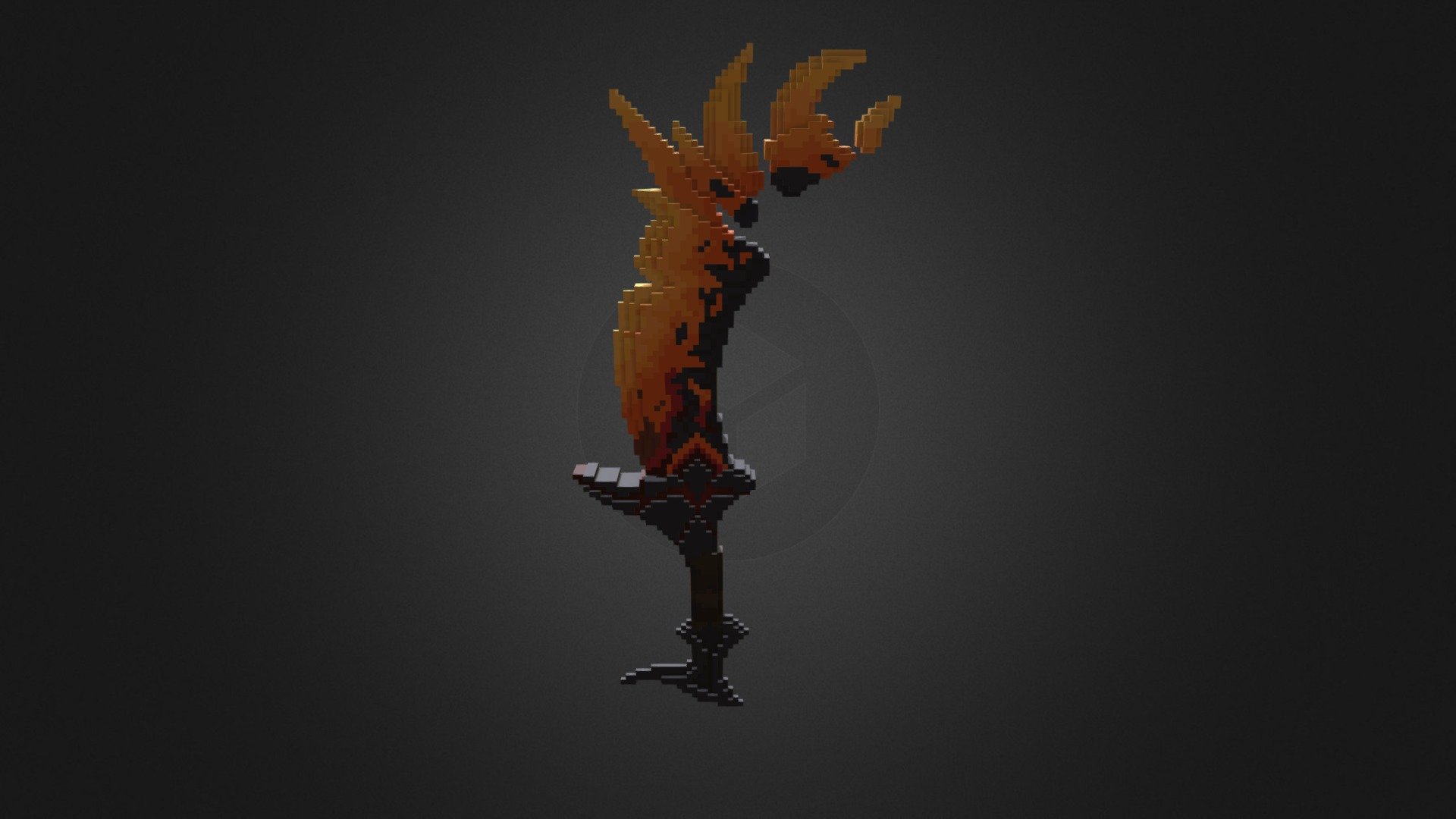 Inferno Blade [By HalfDAS] - 3D model by SirHalfDAS (@HalfDAS) [ea665be ...