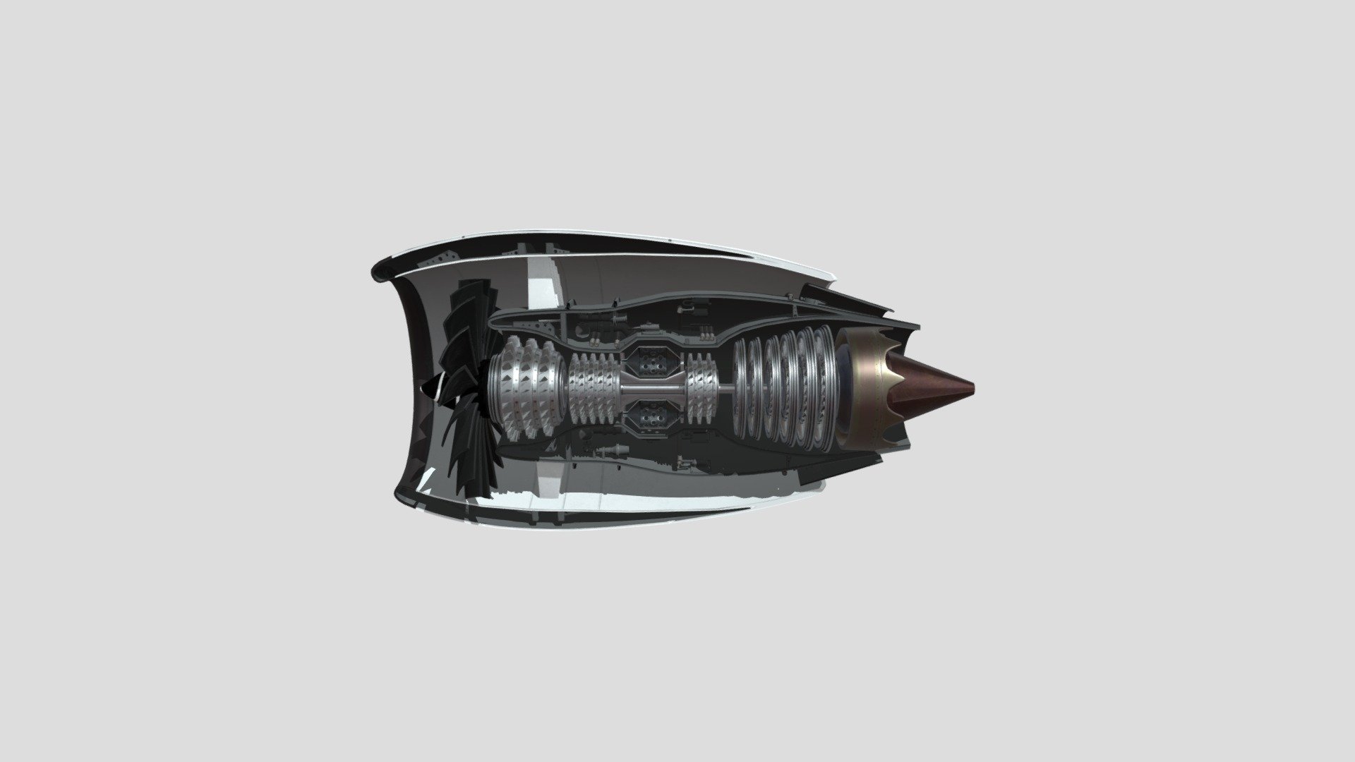 Jet Engine - Download Free 3D model by Pilot (@playerhack) [ea66c2d ...