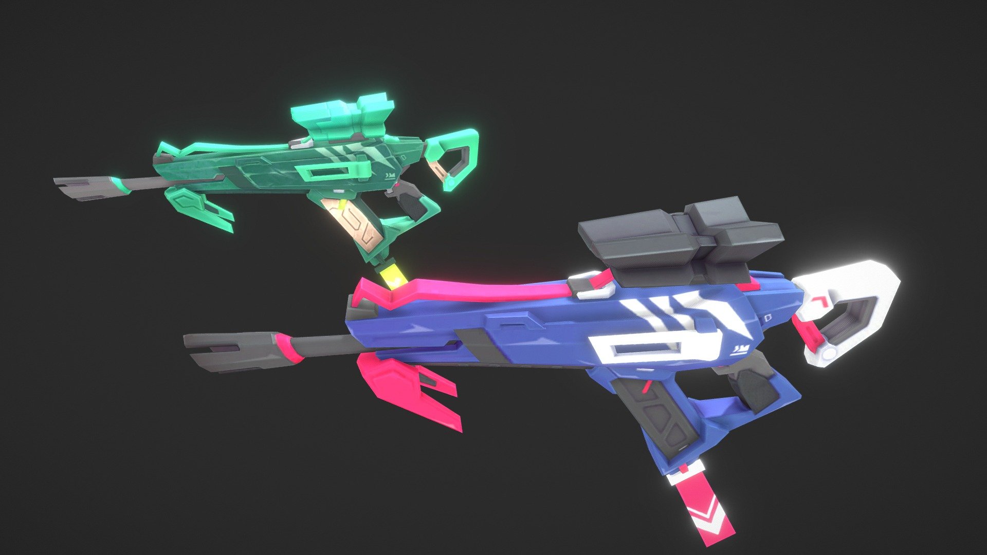 Blaster rifel - Buy Royalty Free 3D model by Luna Studio (@StudioLuna ...