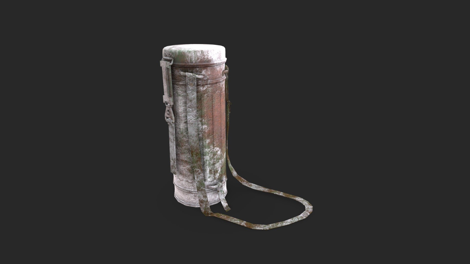 WW2 German Gas Canister - Download Free 3D model by mattyrstott ...