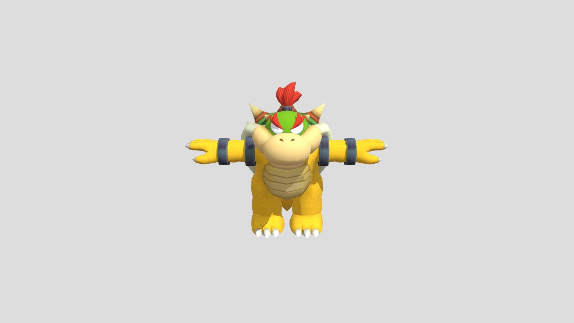 3DS - Yoshis New Island - Mega Baby Bowser - Download Free 3D model by ...