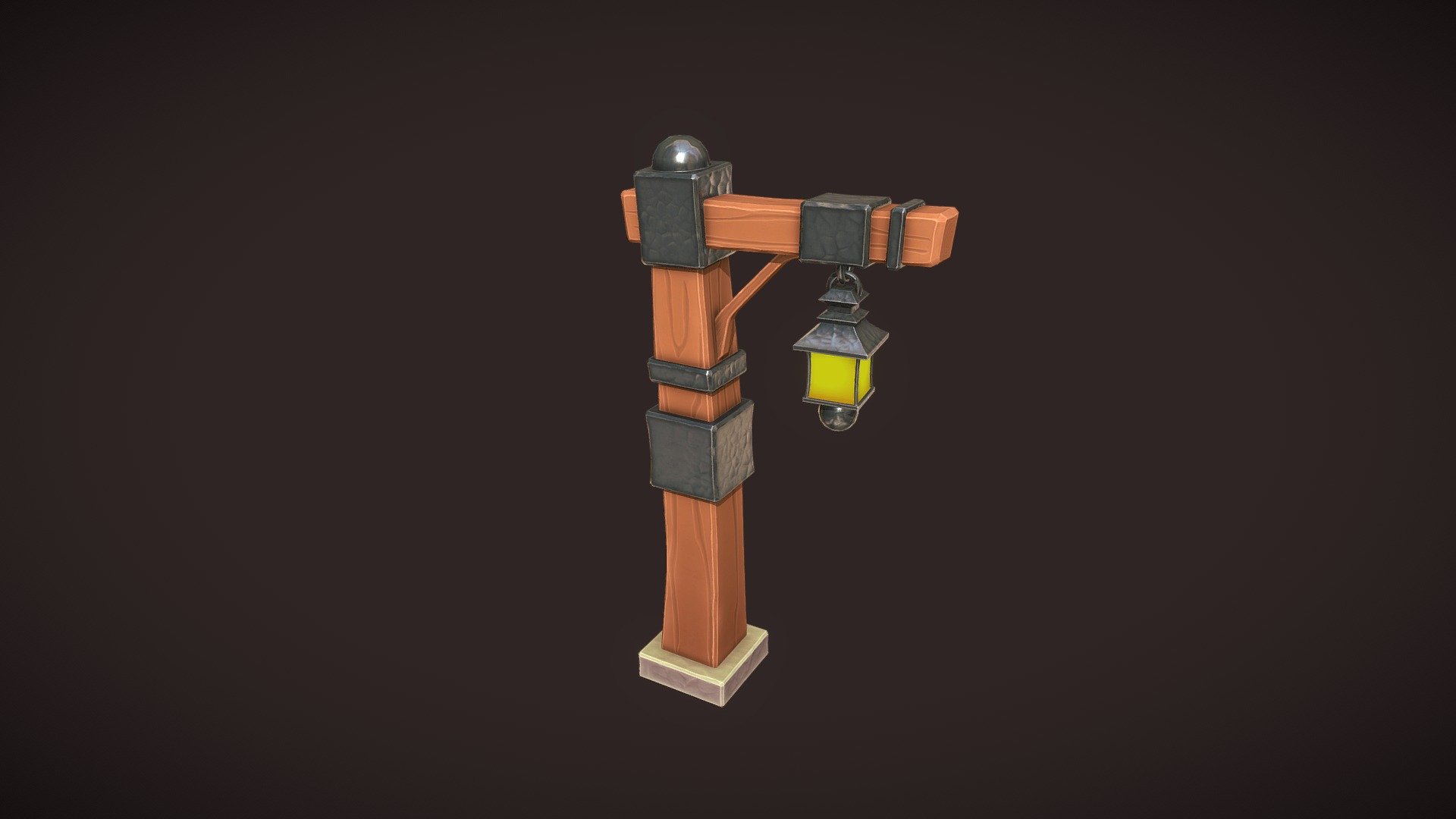 Stylized Street Lamp - Download Free 3D model by lazarys [ea693b0 ...