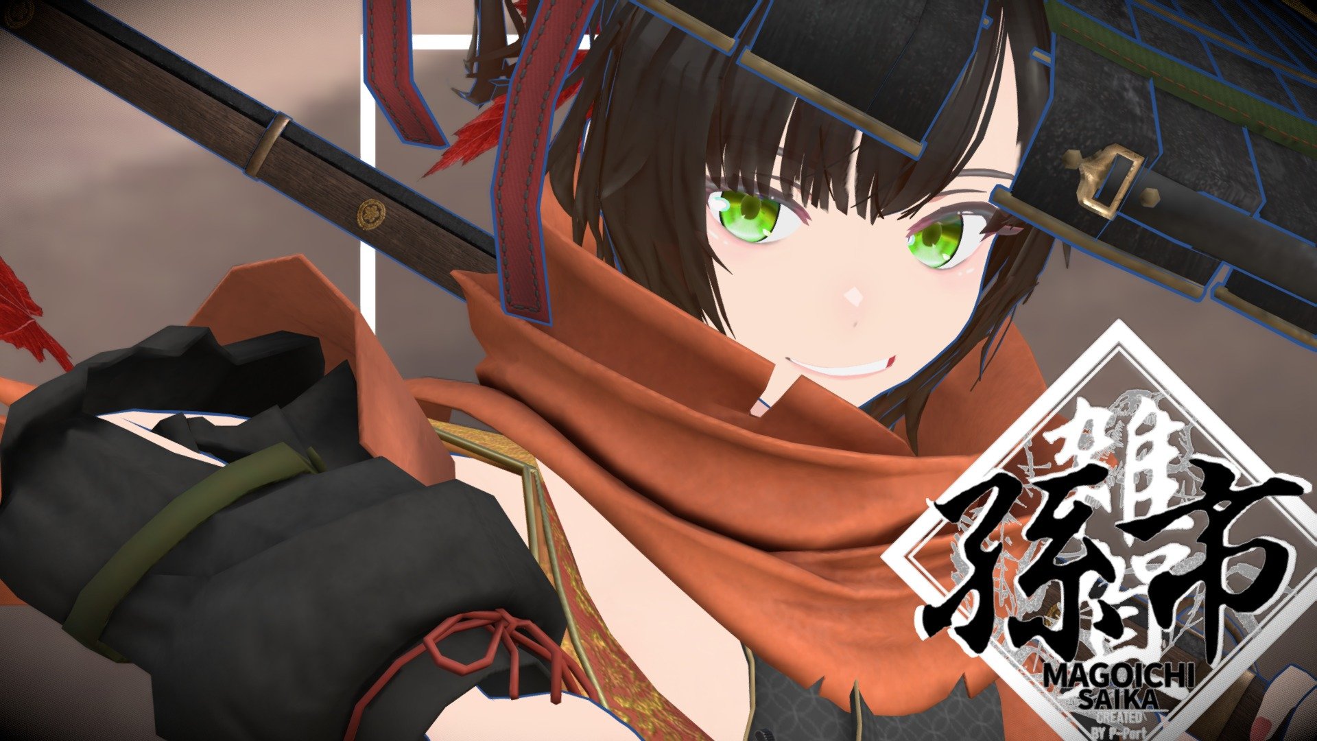 Magoichi for VRChat - 3D model by P-Port [ea69619] - Sketchfab