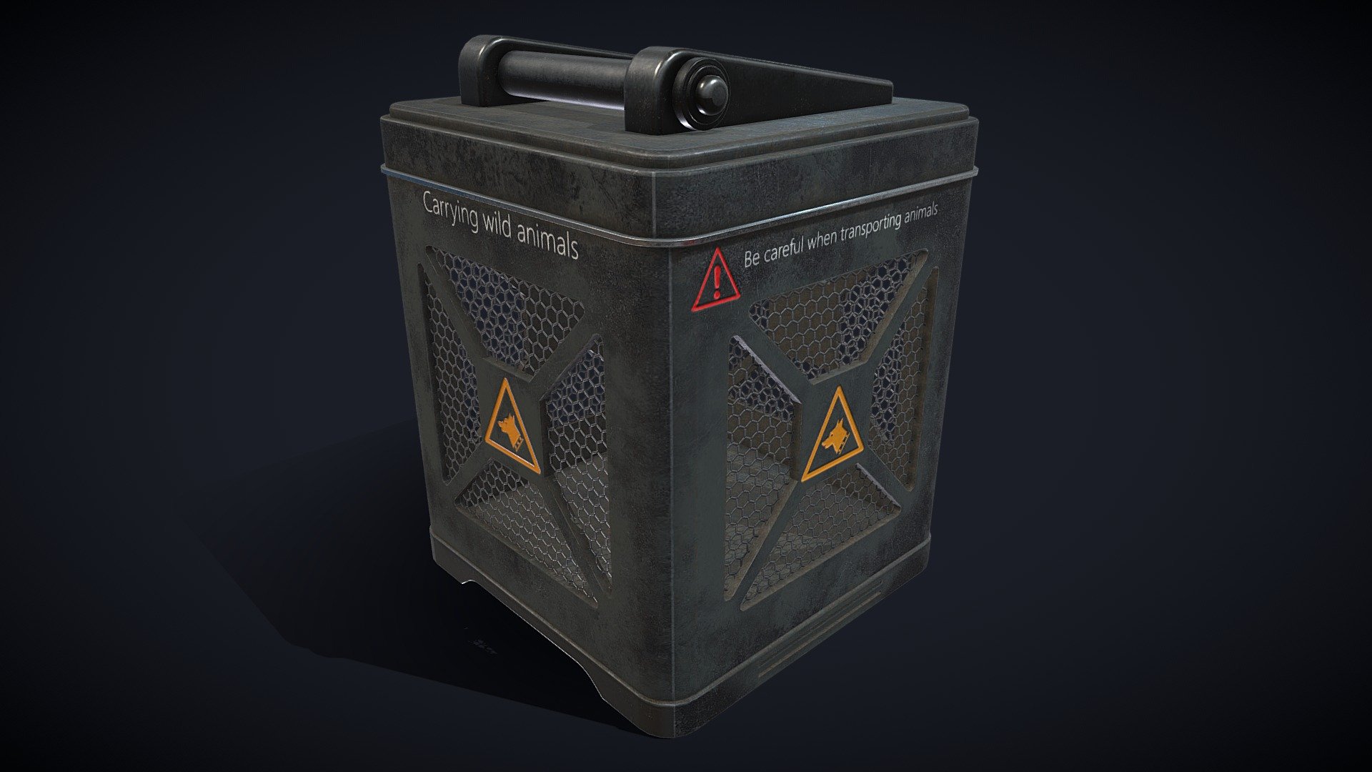 Metal Animal Cage_18MB - Download Free 3D model by Mehdi Shahsavan ...