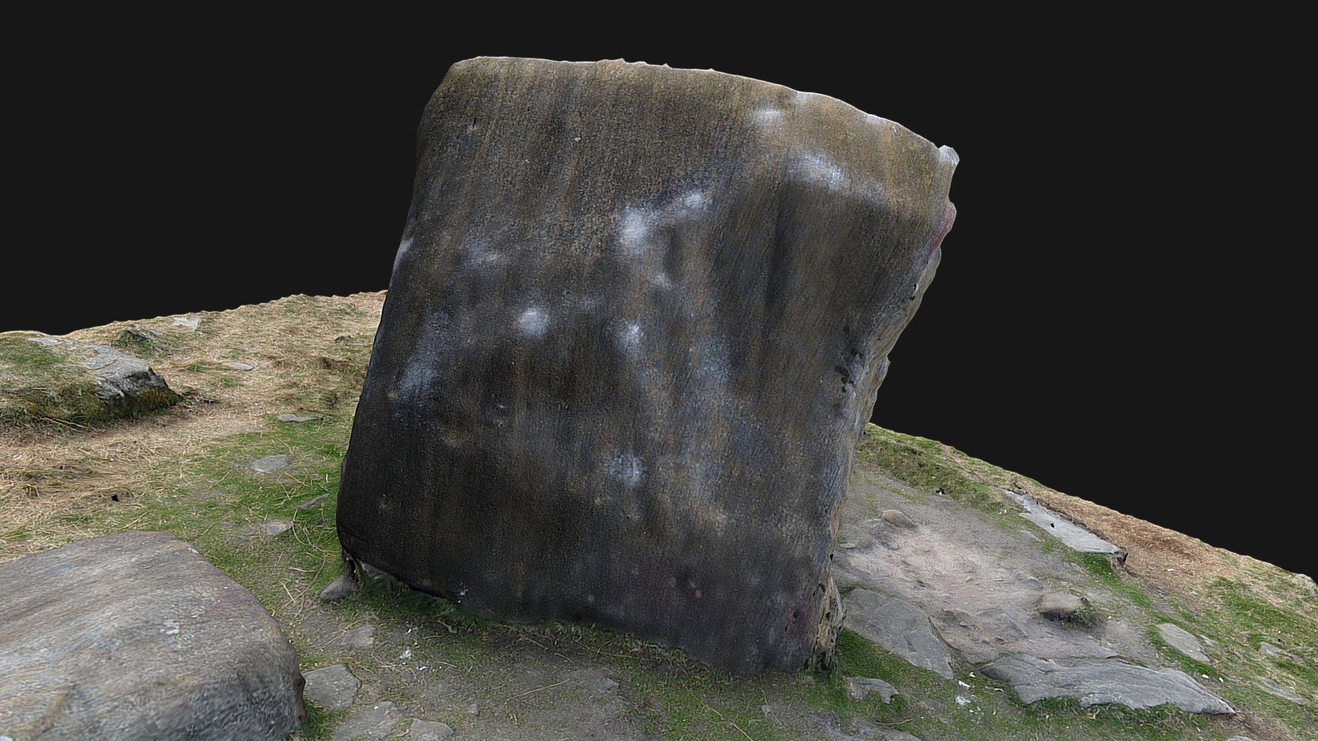 Lone_Boulder - 3D model by jemlee [ea6a4dd] - Sketchfab