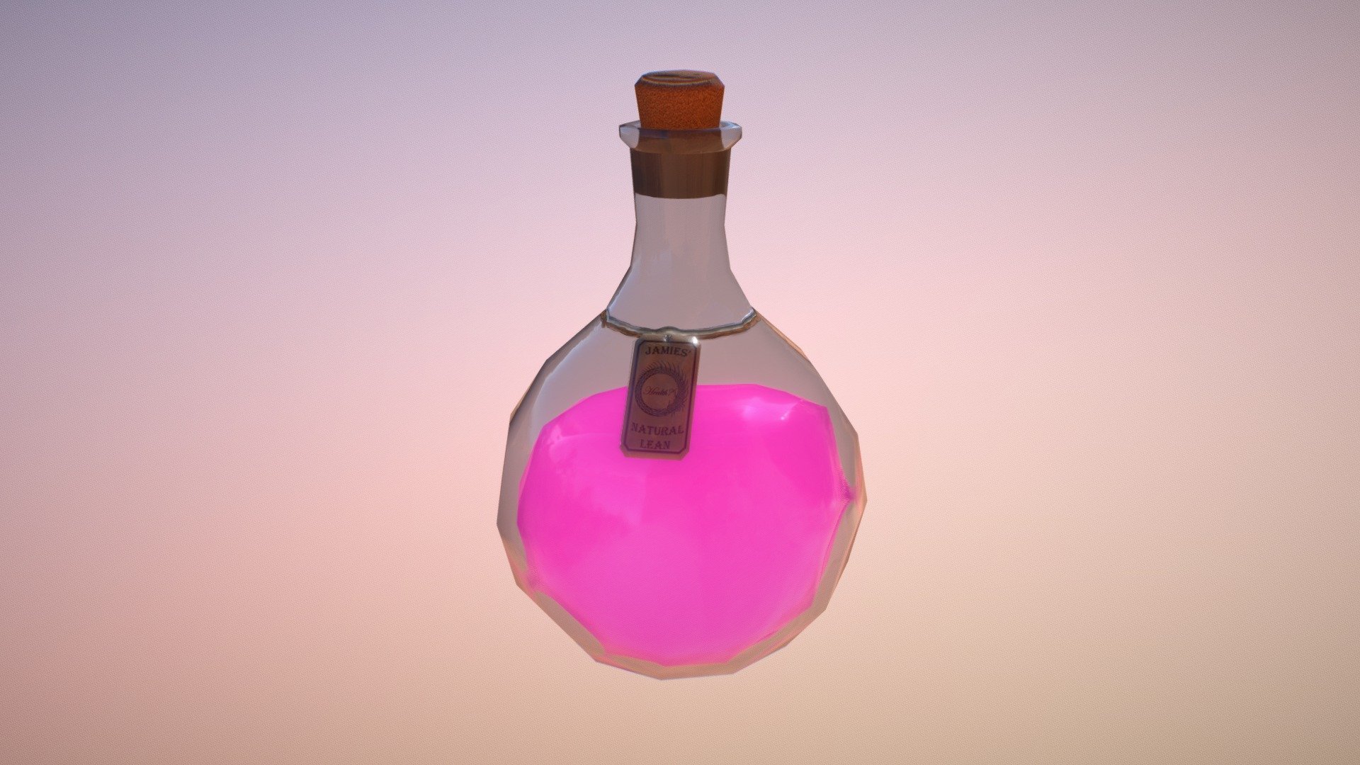 Potion Bottle - 3D model by JamIAN (@JamieIn480p) [ea6a8e1] - Sketchfab