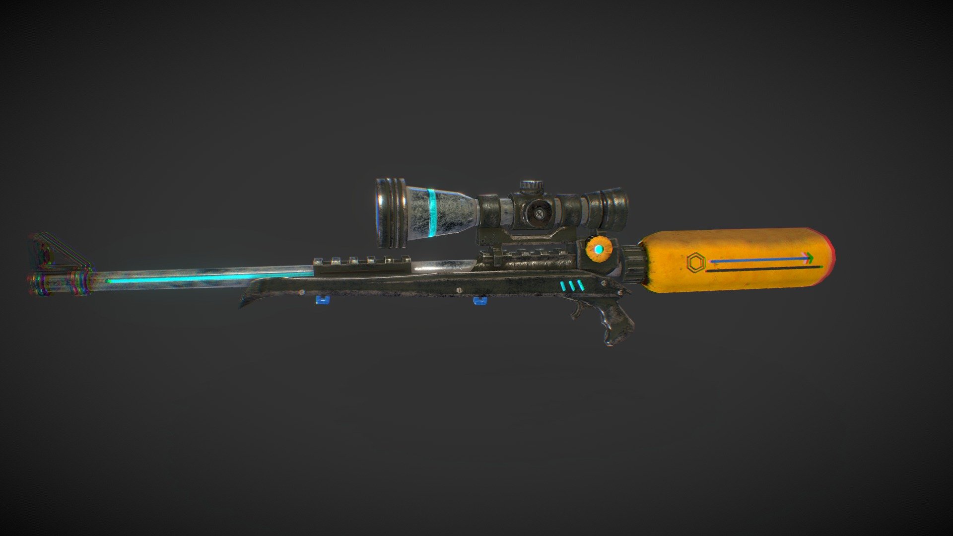 【Splatoon2】Octo Charger Scope Replica - 3D model by ayasenri [ea6b05d ...