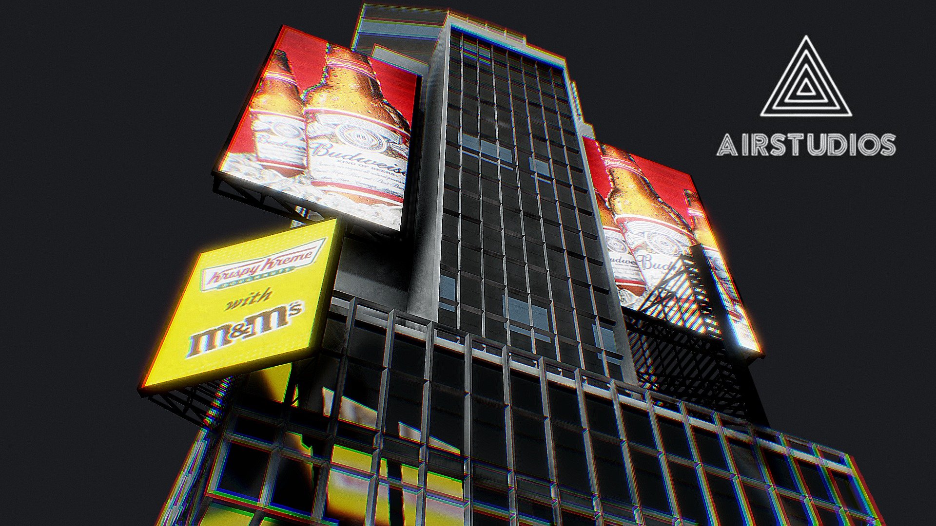 Times Square Building - Buy Royalty Free 3D model by AirStudios ...