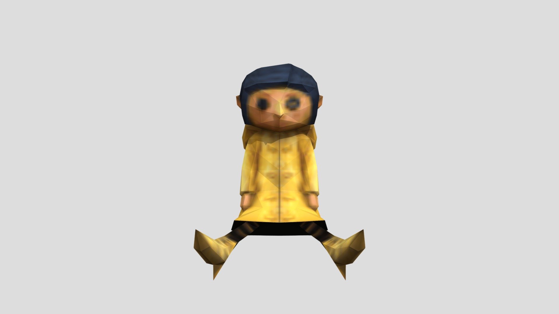 Coraline Doll - Download Free 3D model by CLfanmodel ...