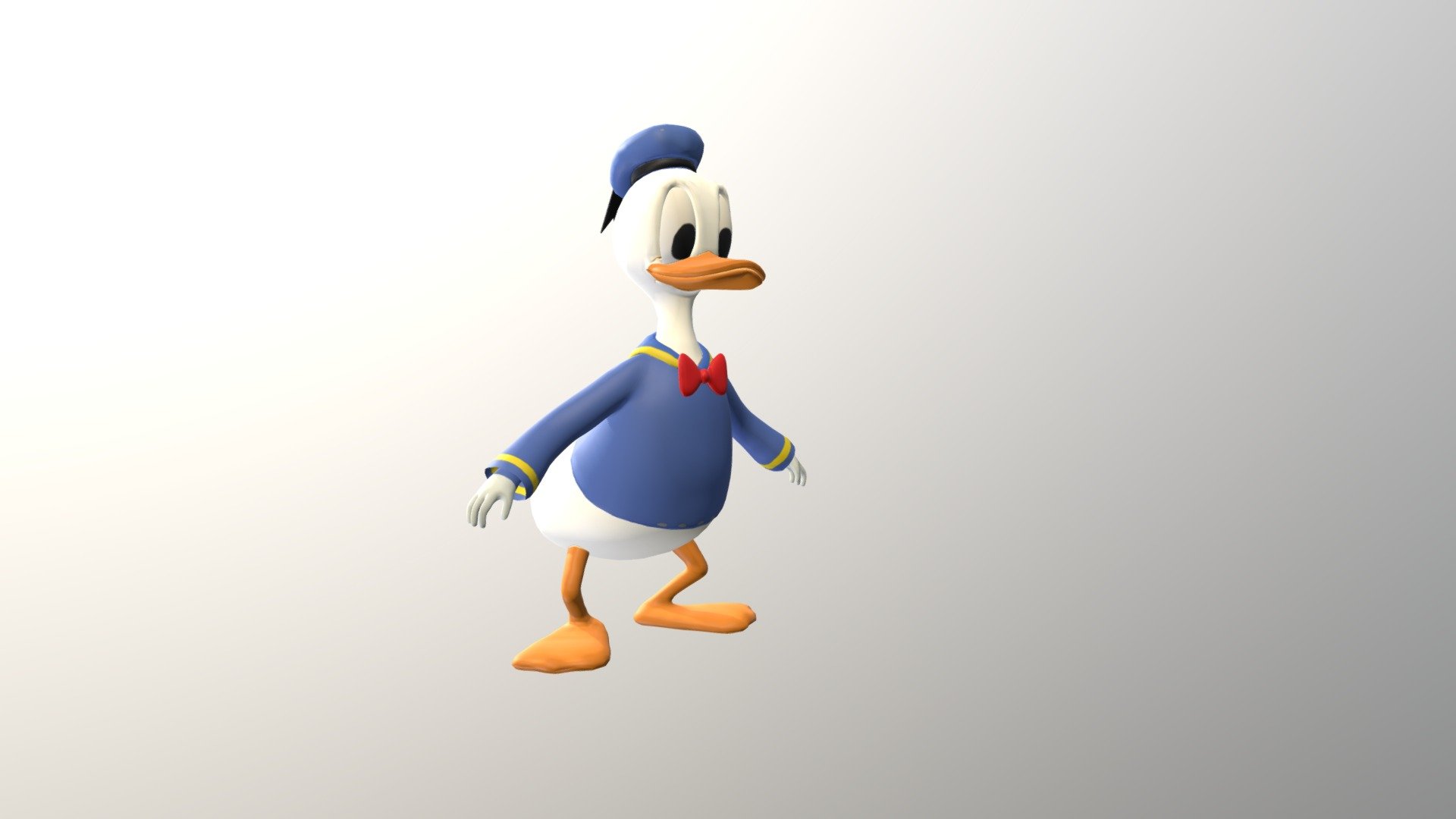 Donald Duck - 3D model by Sandra R (@sandra_r) [ea73051] - Sketchfab