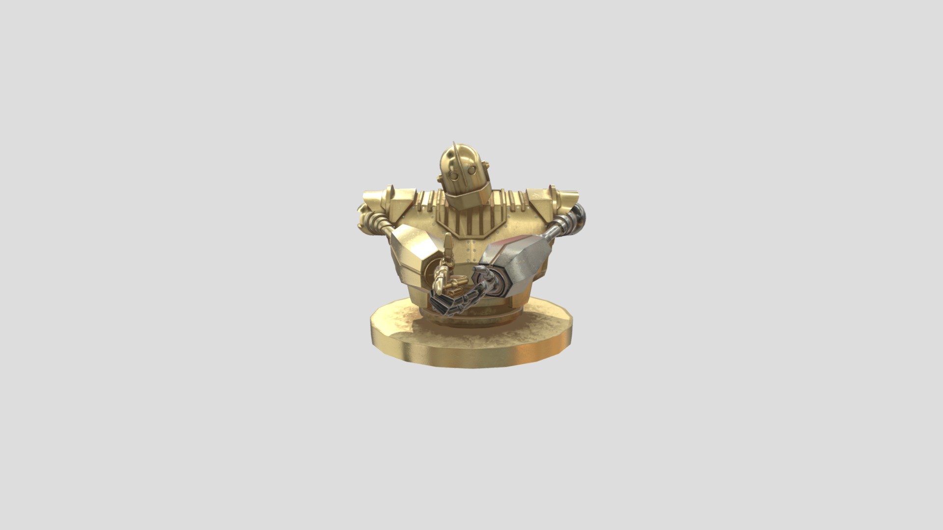 Iron Giant With Sprit Gun - 3D model by samyeung1122 [ea73a0b] - Sketchfab