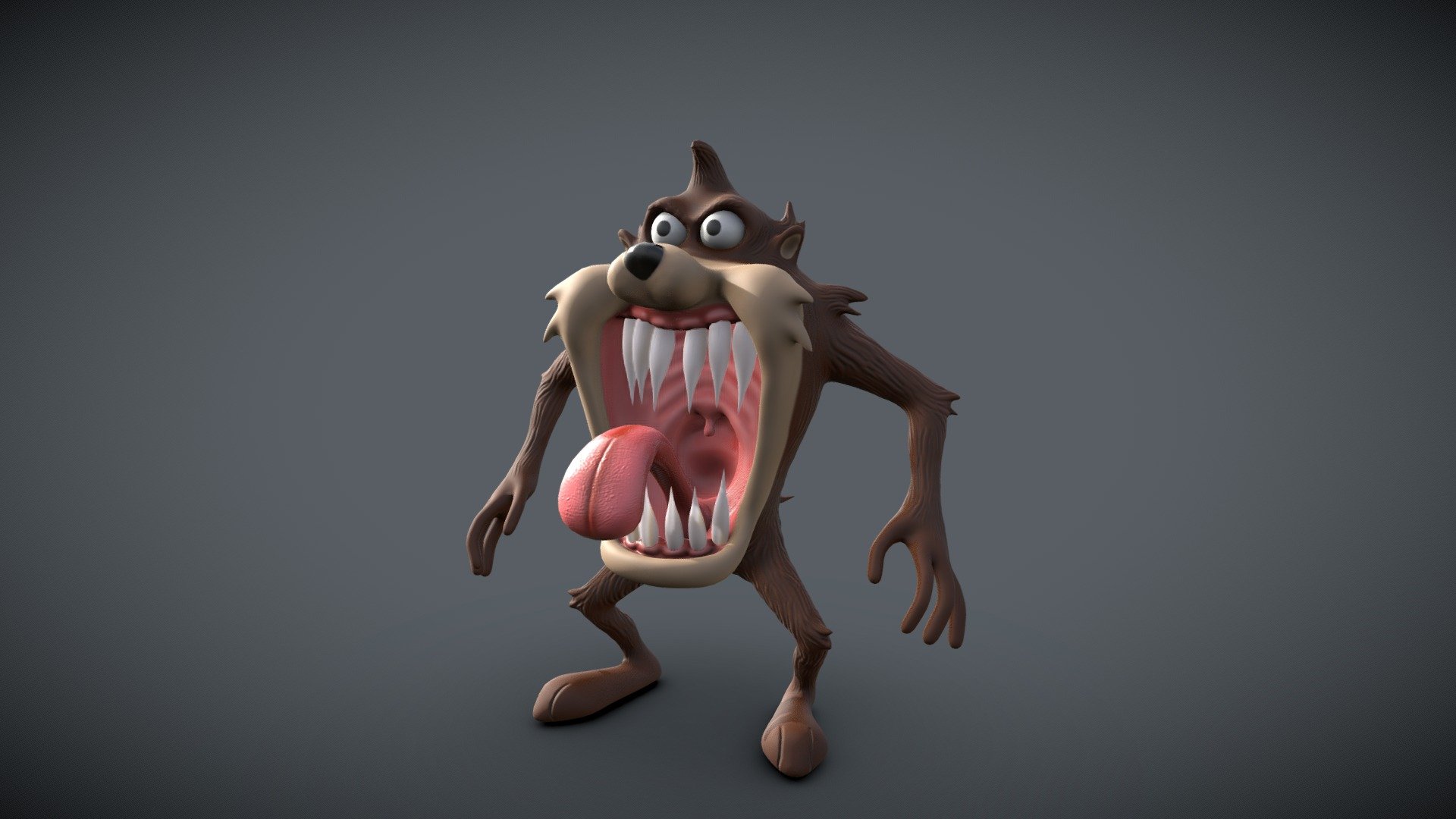 Tazz practice - 3D model by mavila_r3d [ea74050] - Sketchfab