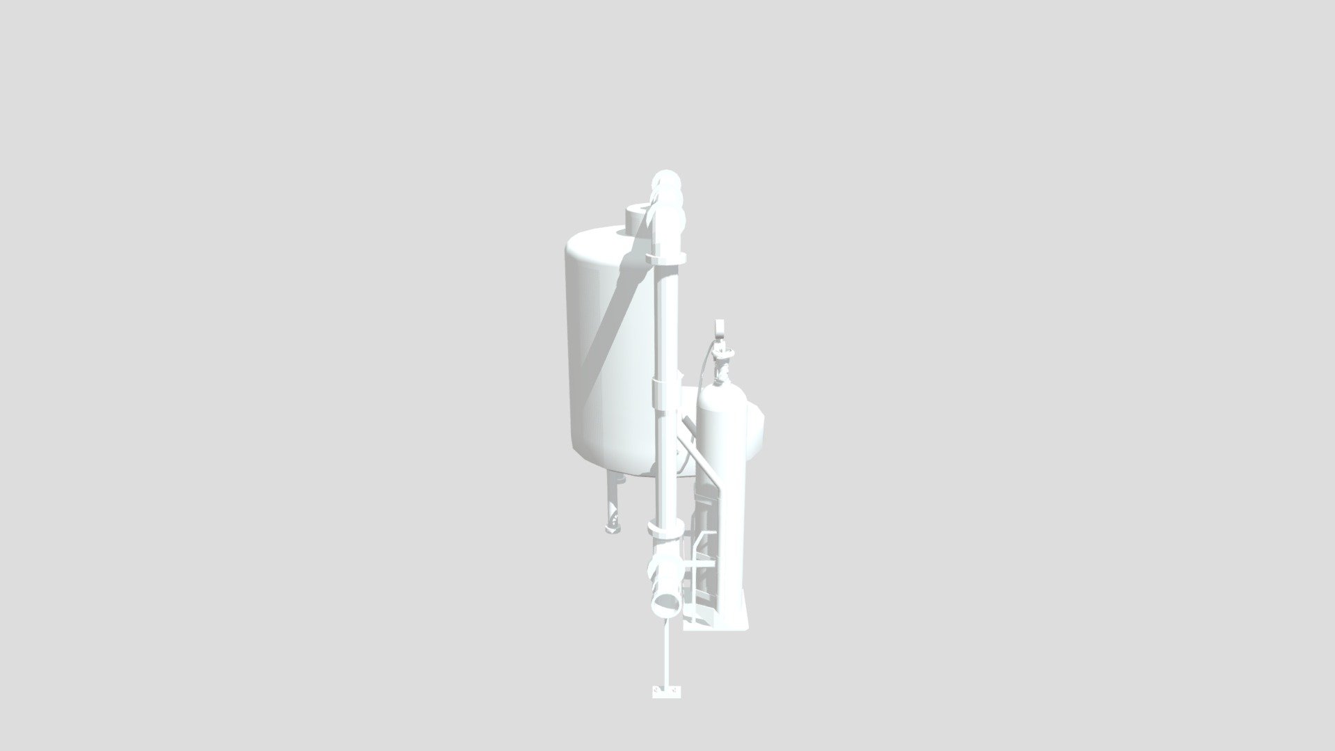 Disinfection Tank - 3D model by janderius [ea745e7] - Sketchfab