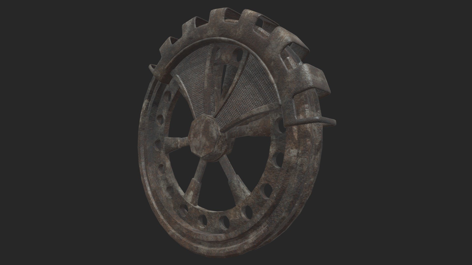 Steampunk Cogwheel - 3D model by luxiz [ea7728e] - Sketchfab