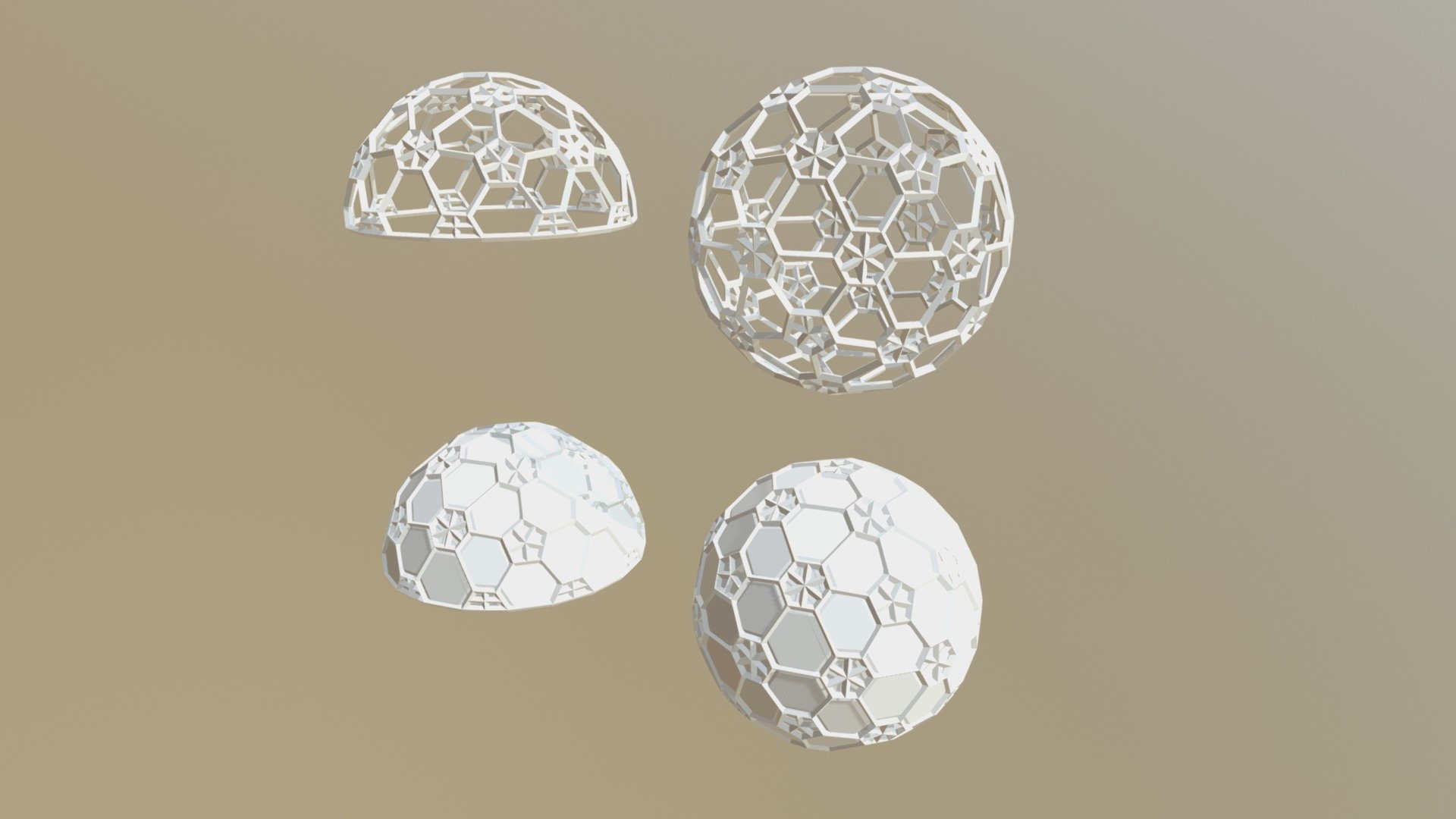 Icosphere decor segments - 3D model by icosphere3d [ea77a8e] - Sketchfab