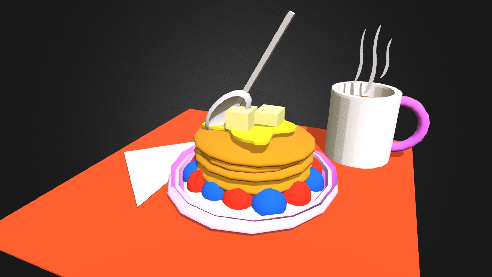 Morning Coffee - Download Free 3D model by aevp [ea77d8c] - Sketchfab