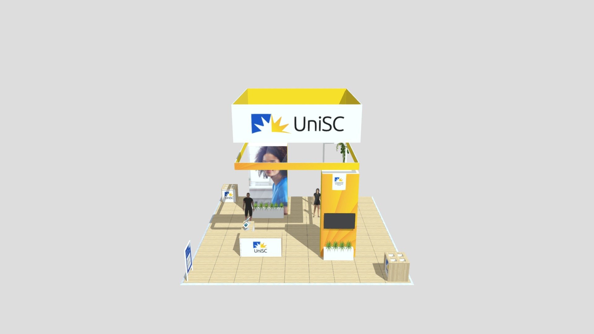 USC v2.1 - 3D model by spyderdisplays [ea7c567] - Sketchfab