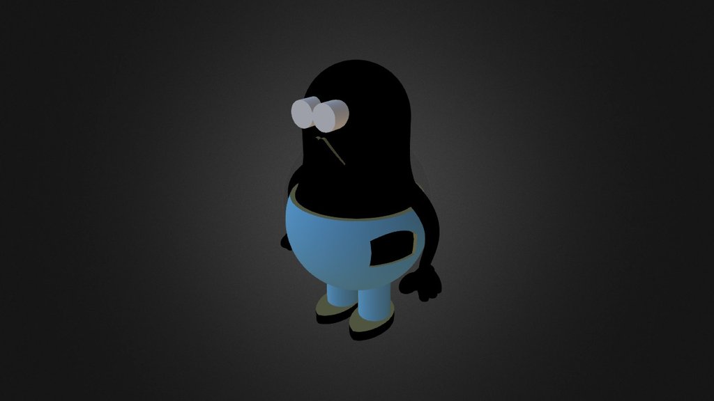 Minion (Saskia) - 3D model by CVO Vilvoorde (@cvo_vilvoorde) [ea7c5da ...