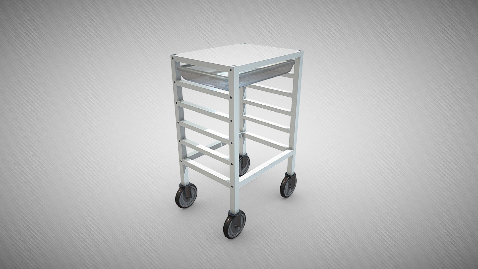 Hospital trolley - Buy Royalty Free 3D model by Sousinho [ea7dbbe ...