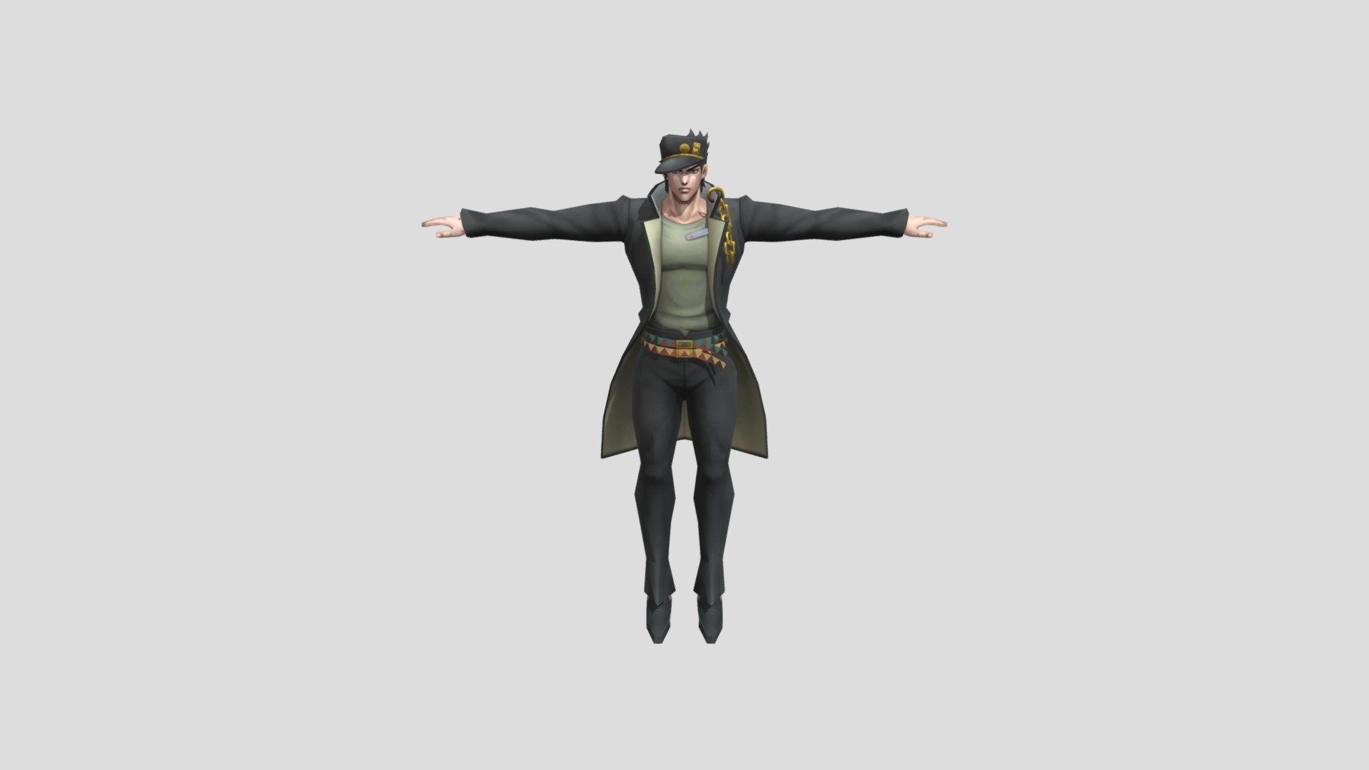 Jojos Bizarre Adventure - Jotaro Kujo - 3D model by platonandksuha ...