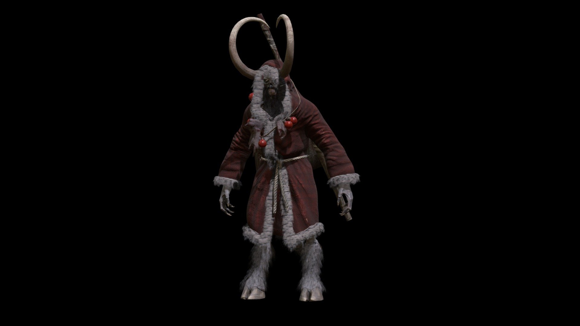 Karampus - Buy Royalty Free 3D model by dremorn [ea820ce] - Sketchfab Store