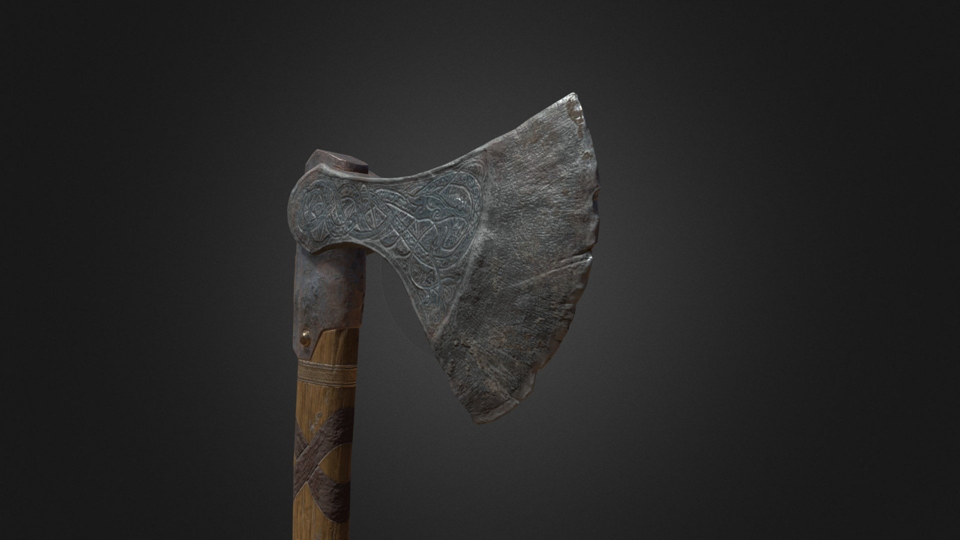 Midgard Axe - 3D model by mikeelia [ea828bc] - Sketchfab