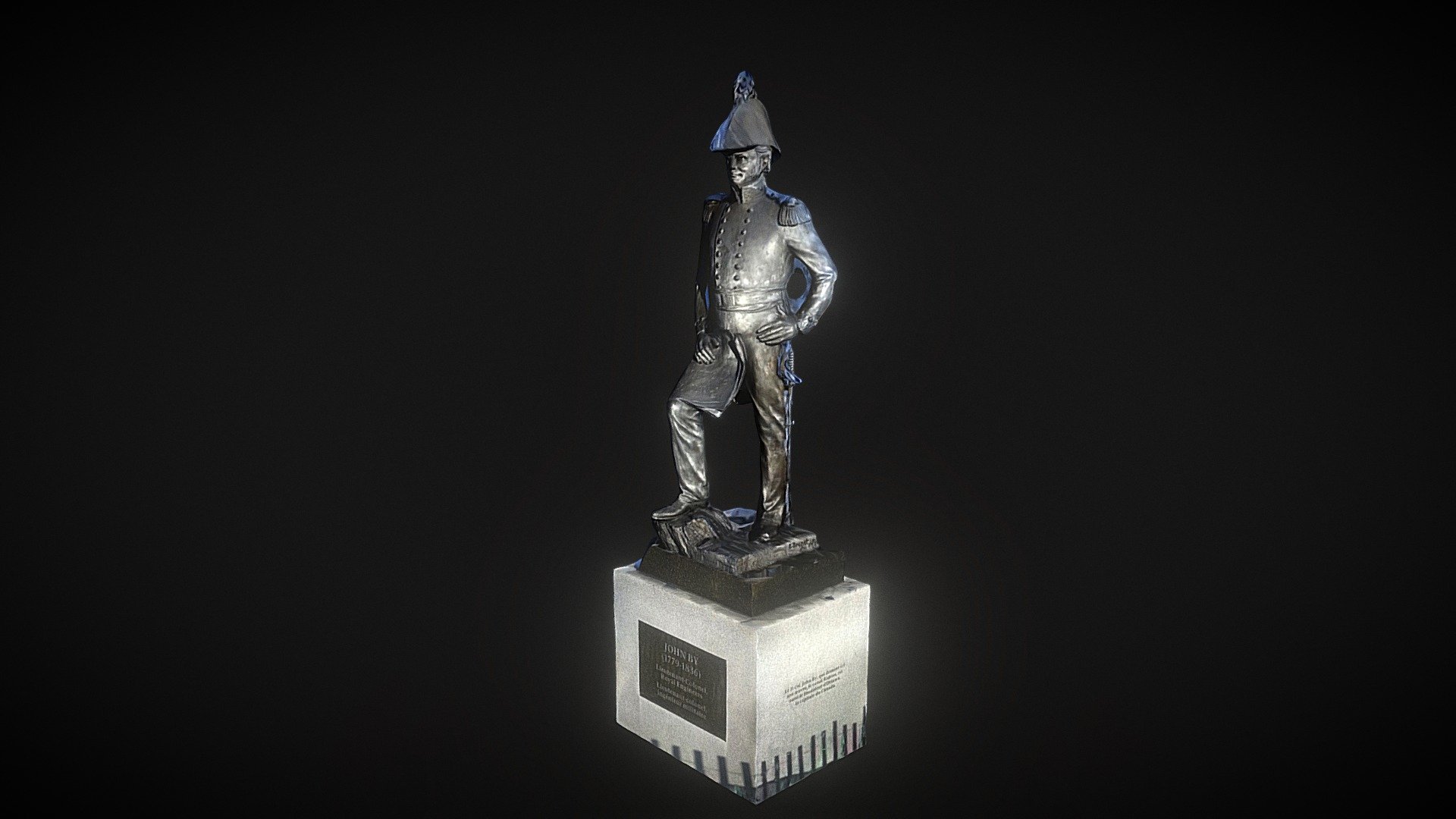 Colonel John By Statue - Download Free 3D model by mtaesiri [ea830ec ...