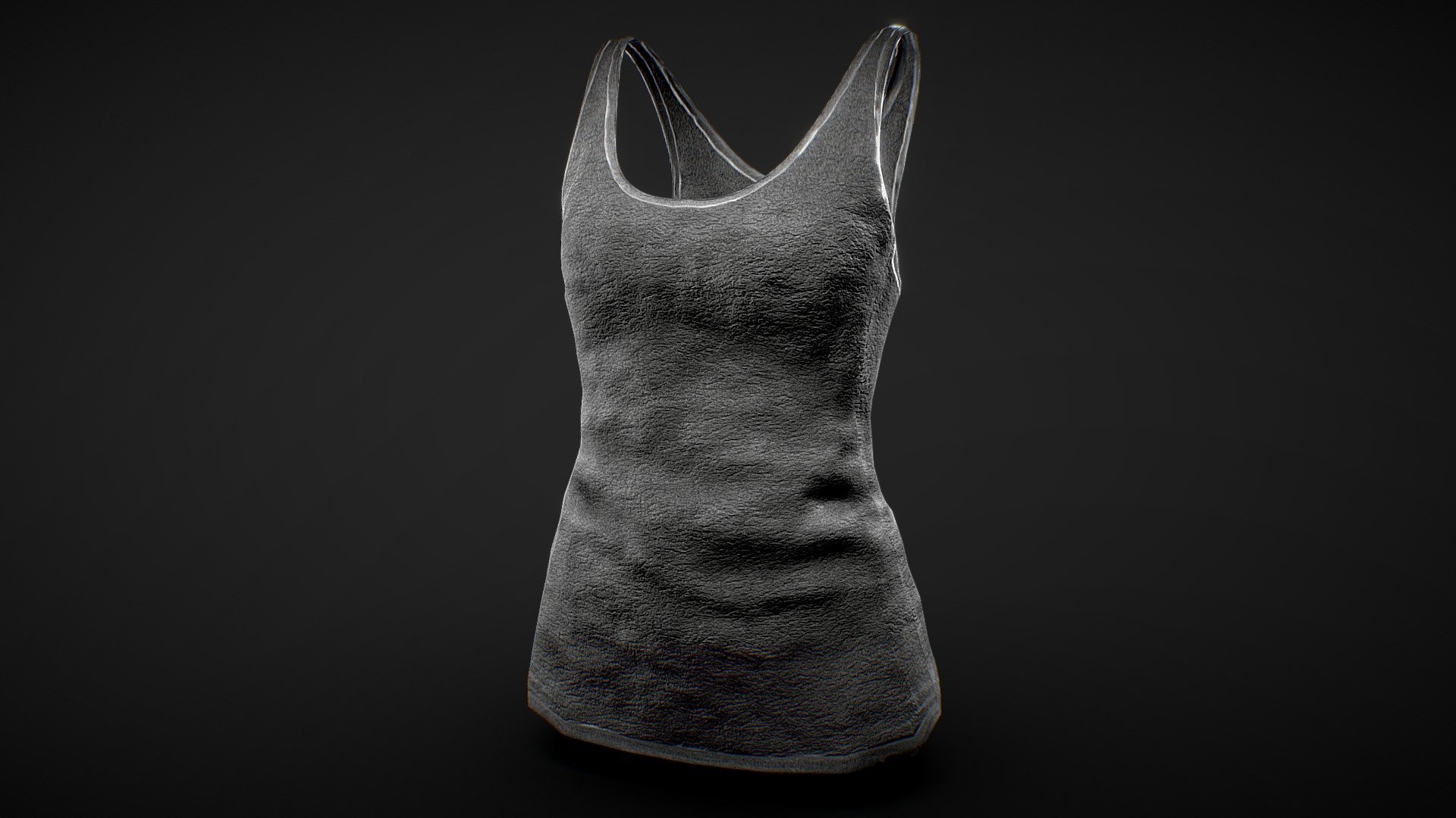 Tank top - Buy Royalty Free 3D model by Paradoox_Fashion [ea83a31 ...