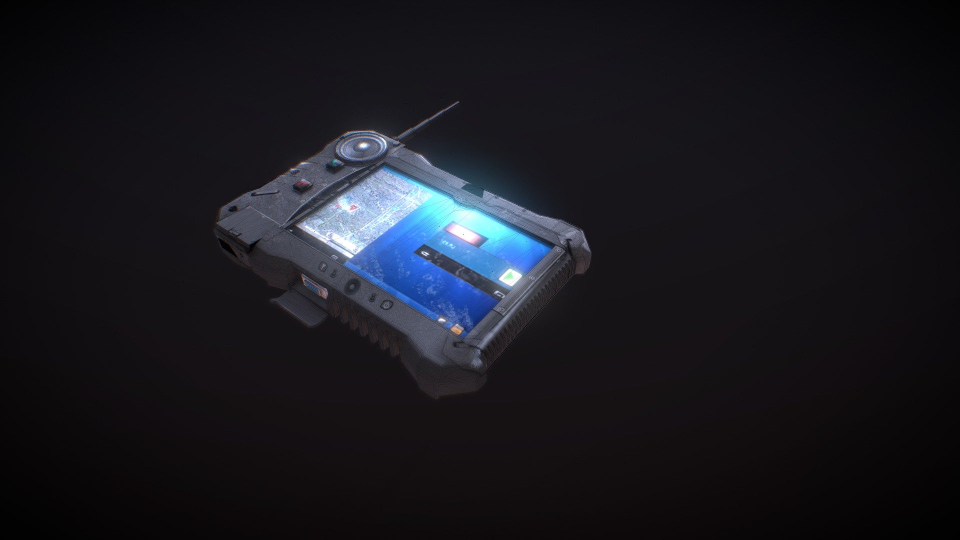 PDAM9v2 Military PDA for my game Targeted Enemy - 3D model by Unhinged ...