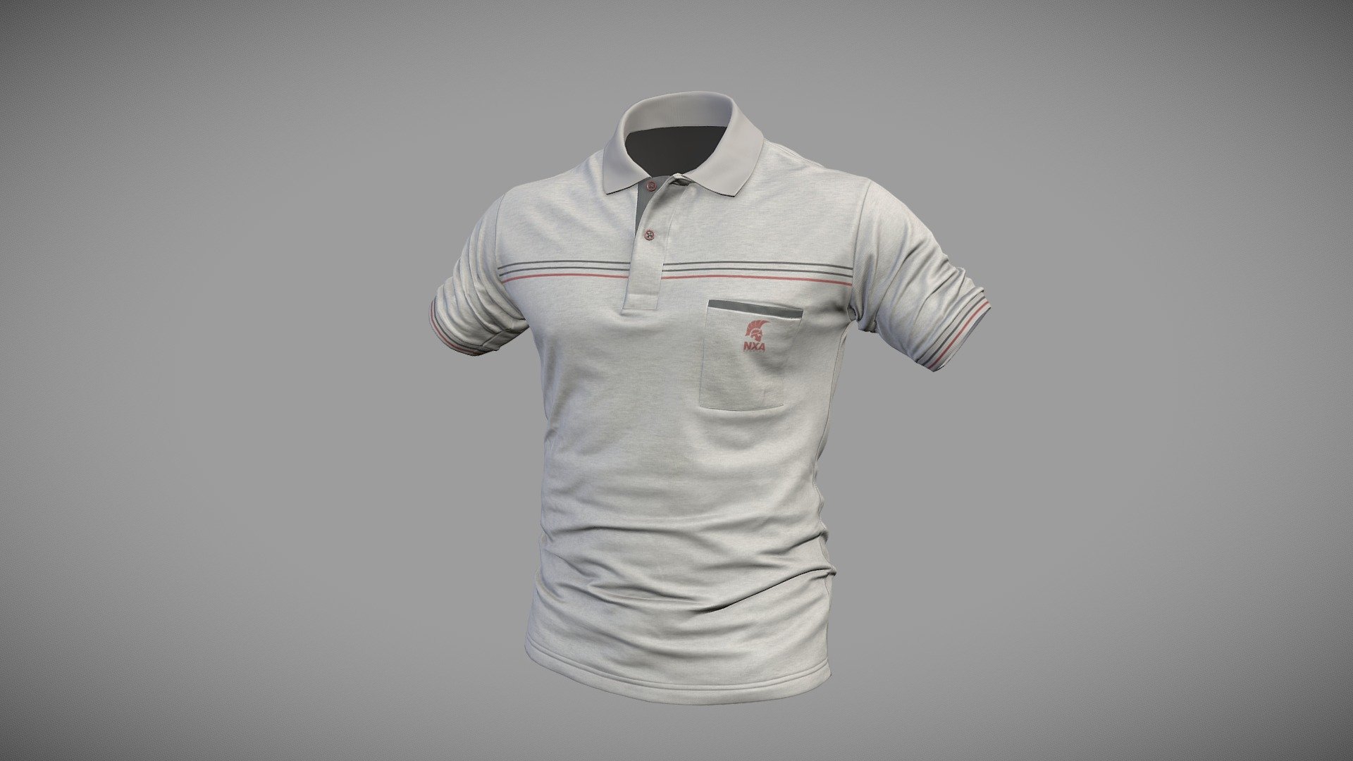 NXA Studios Shirt Challenge 2019 - 3D model by Josué Borghi ...