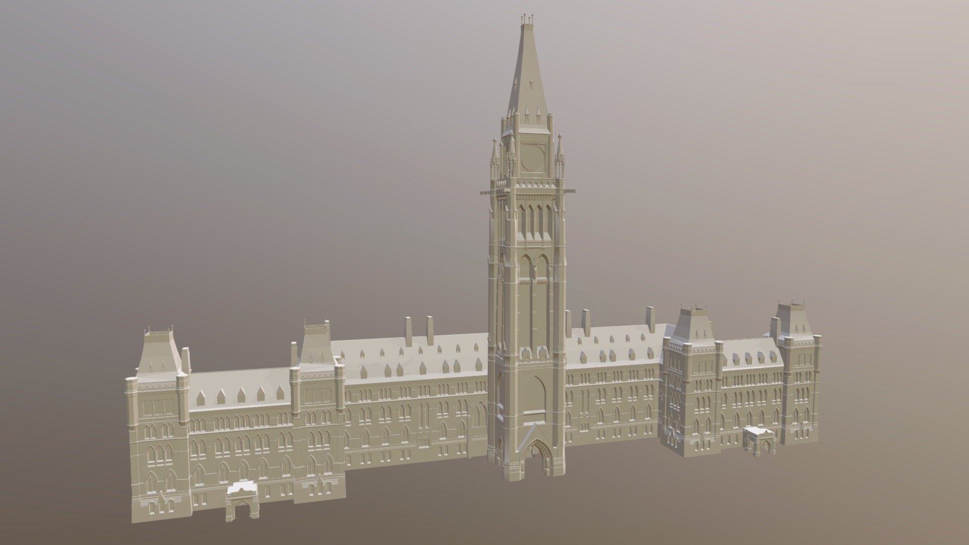 Parlement Ottawa - 3D model by iSCAN3D [ea87b56] - Sketchfab