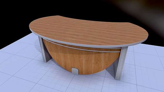 Boss Table - Download Free 3D model by Kulibin.St [ea87eae] - Sketchfab