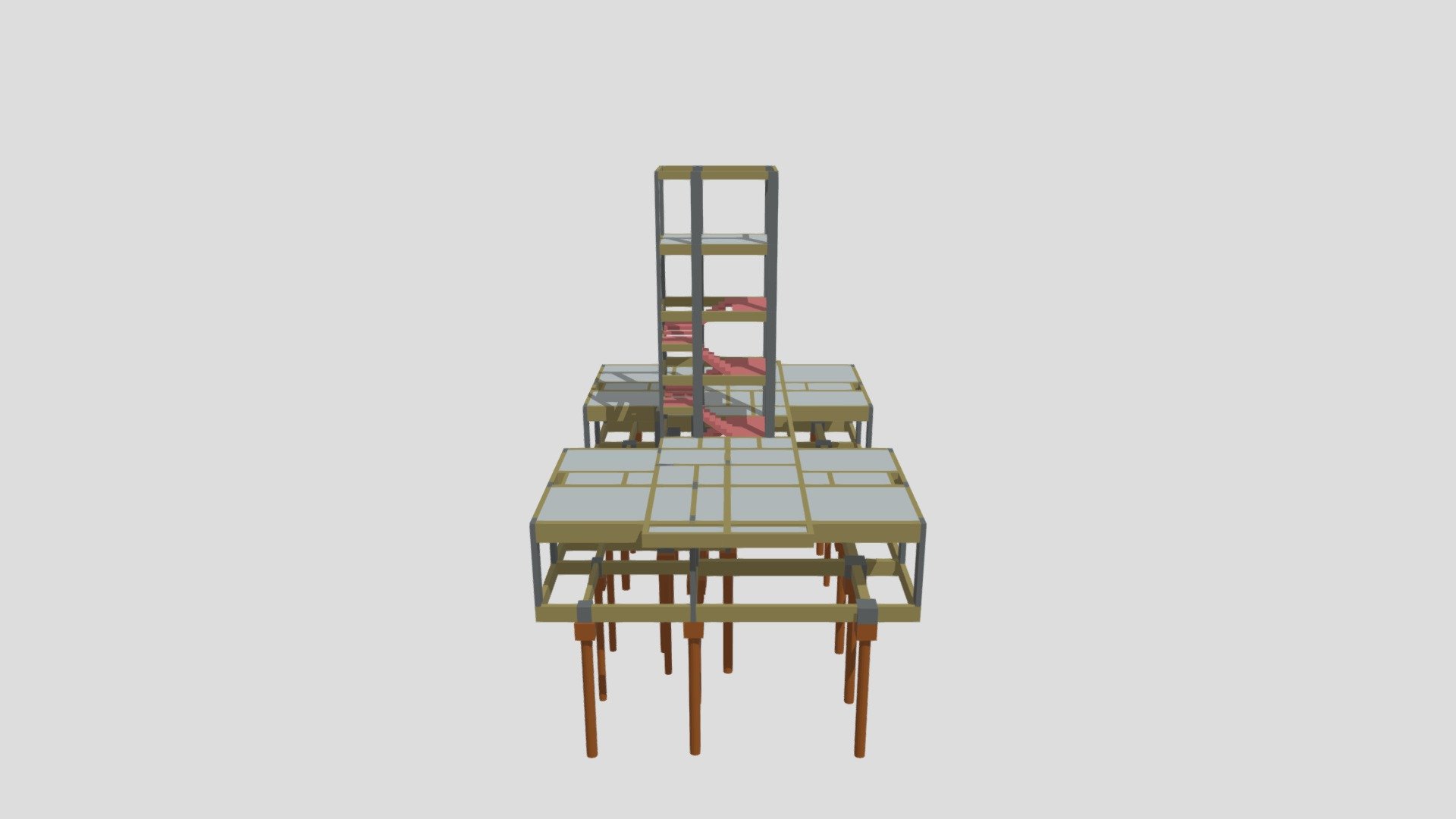 MODELO 3D_OBRA NILO_PINHAIS-PR - 3D model by Rafael.Souto.Viedo [ea89583] - Sketchfab