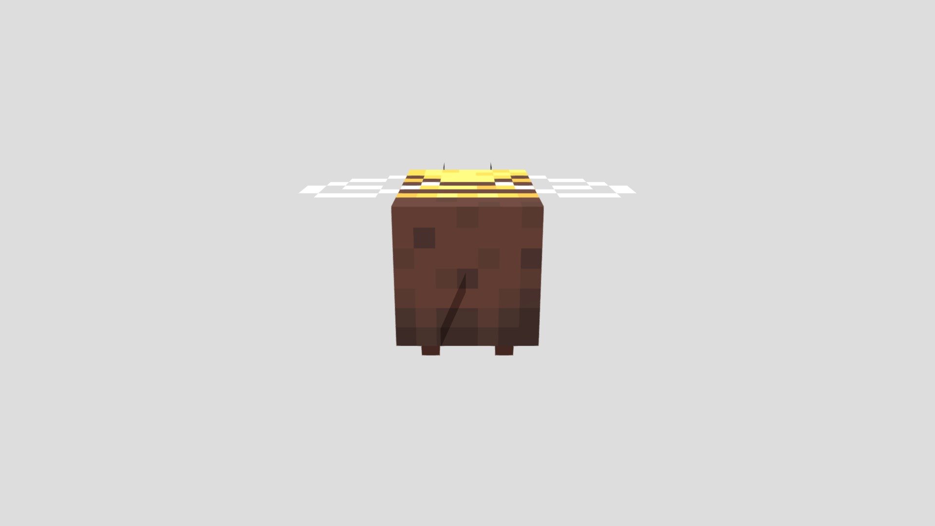 Minecraft - bee - Download Free 3D model by trmhtk2 [ea8a173] - Sketchfab