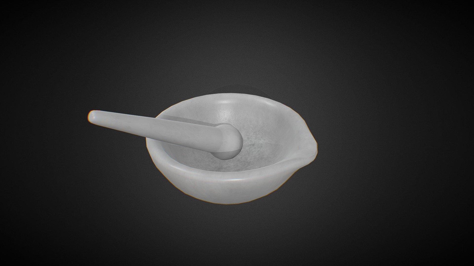 Mortar and pestle - Download Free 3D model by Medicz (@Medickz ...