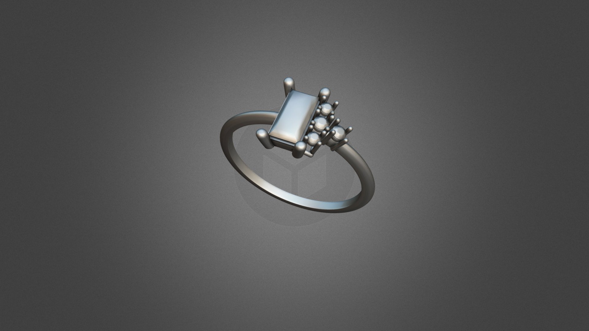 Ring - 3D model by Justyna Stasiewicz (@justyna.stasiewicz) [ea8ec60 ...