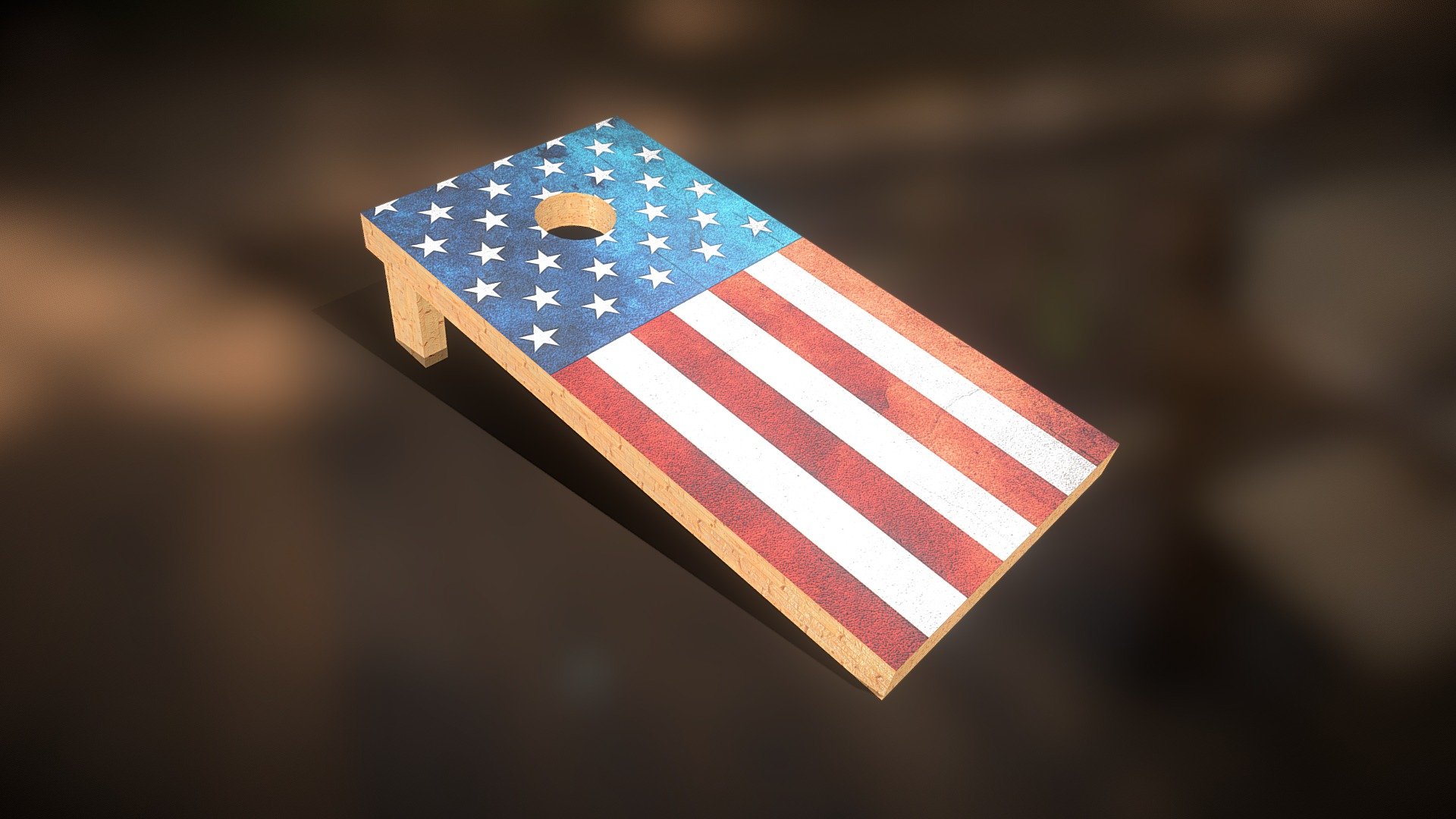 Cornhole - Buy Royalty Free 3D model by robfitzy [ea90509] - Sketchfab ...