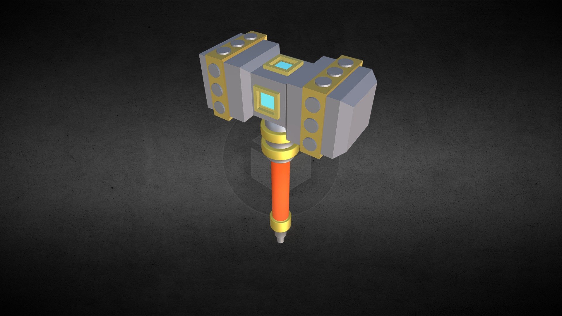 Hammer Practice - 3D model by Xirion11 [ea912c5] - Sketchfab